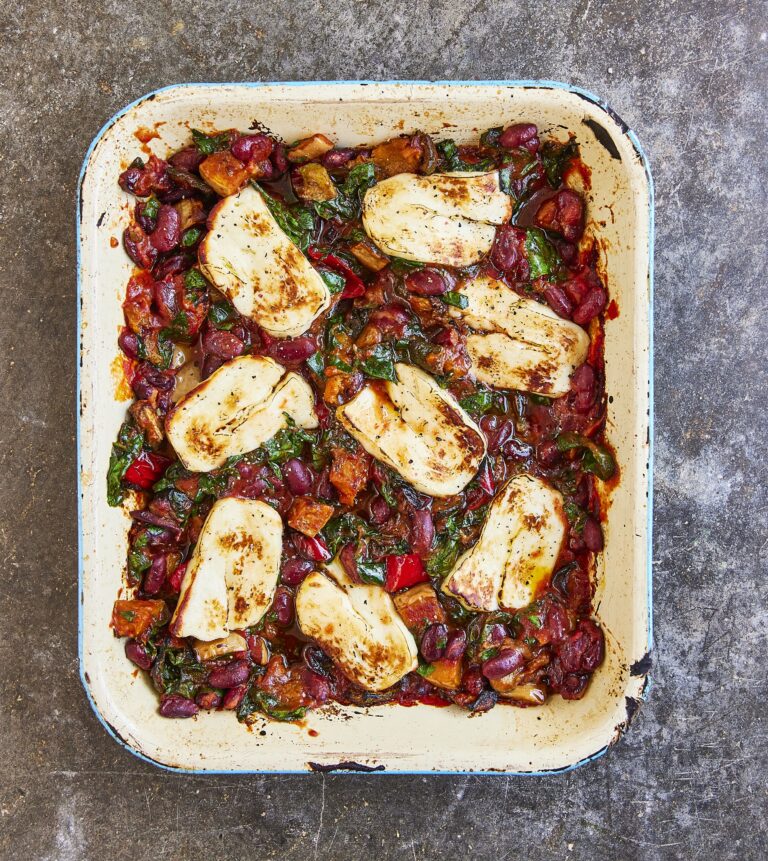 Spicy Halloumi Bake | Kensington Mums